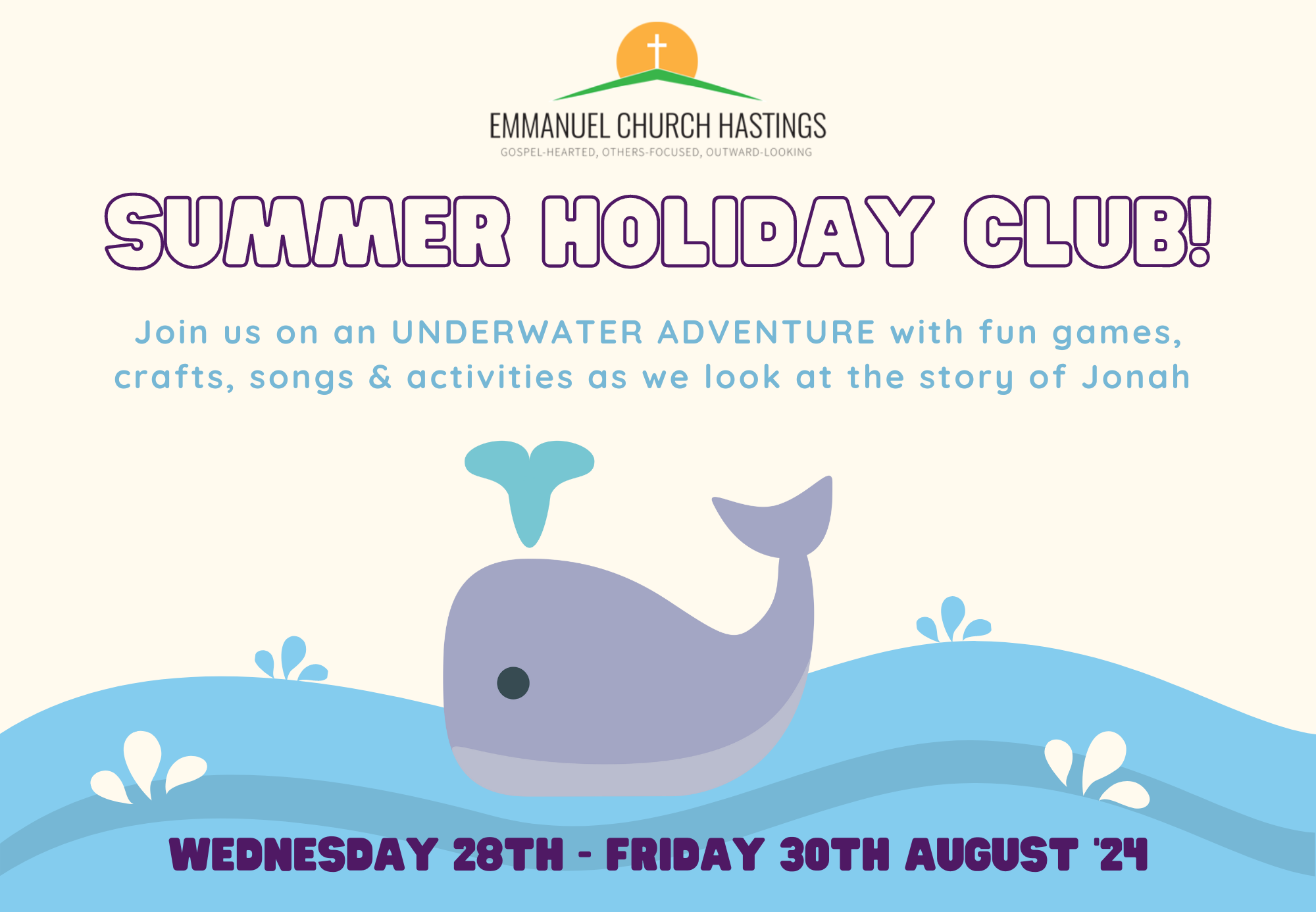 Summer Holiday Club – Emmanuel Church Hastings